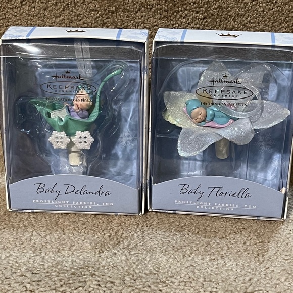 Hallmark | Holiday | Hallmark Ornament Frostlight Faeries To Baby ...